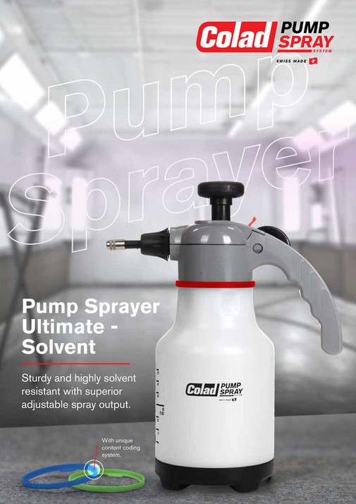 Brochures Colad - Pump Sprayer Ultimate Brochure - EN - Page 1
