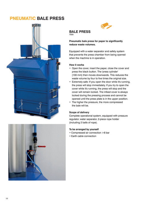 Hamach Central Vacuum & Mixing Room Equipment Brochure - Page 58-59