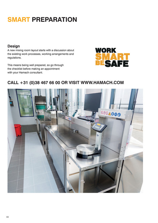 Hamach Central Vacuum & Mixing Room Equipment Brochure - Page 68-69
