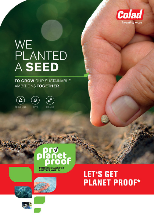 Brochures Colad - Pro Planet Proof Brochure - EN - Page 1